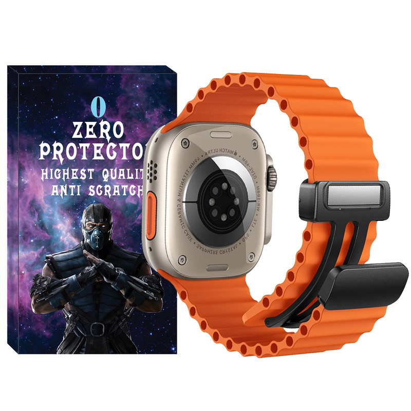 قیمت و خرید بند زیرو مدل Ocean-ORG-ZR مناسب برای ساعت هوشمند ویرفیت N8 Ultra Plus