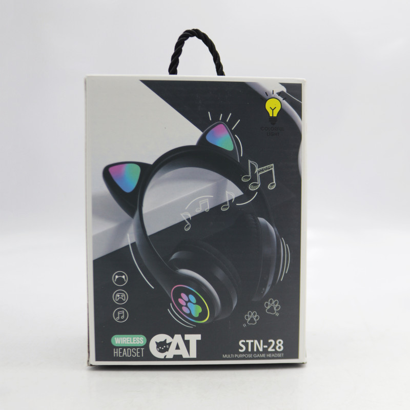 قیمت و خرید هدست بی سیم مدل گربه ای کد YPM-STN-28