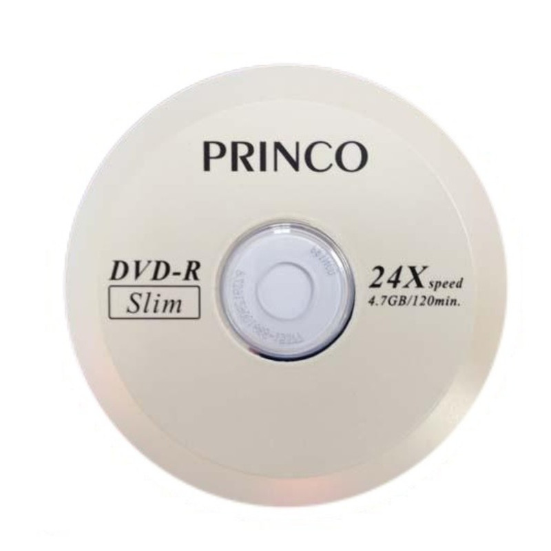 قیمت و خرید دی وی دی خام پرینکو مدل DVD-R Slim بسته 60 عددی