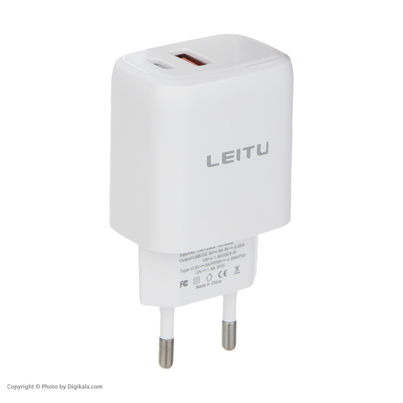 قیمت و خرید شارژر دیواری لیتو مدل LH-13 به همراه کابل تبدیل microUSB