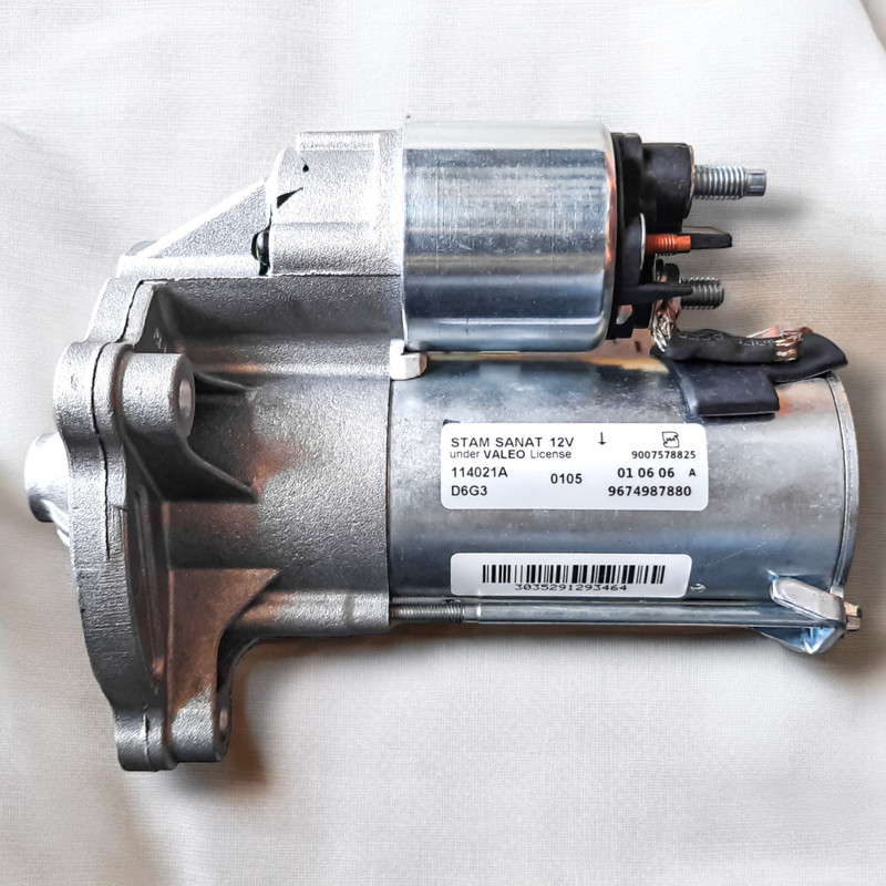 قیمت و خرید استارت خودرو عظام مدل ME16-TU5P مناسب برای شاهین پلاس