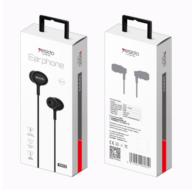 قیمت و خرید هندزفری یسیدو مدل YH13