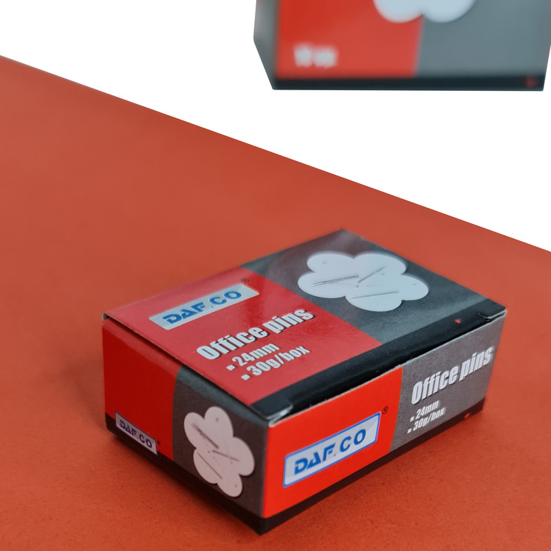 قیمت و خرید سوزن ته گرد داف کو مدل Office Pins وزن 30 گرم