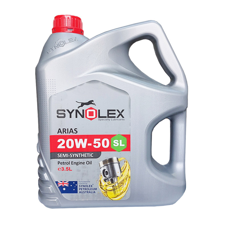 قیمت و خرید روغن موتور سینولکس مدل 20W-50 SL حجم 3.5 لیتر