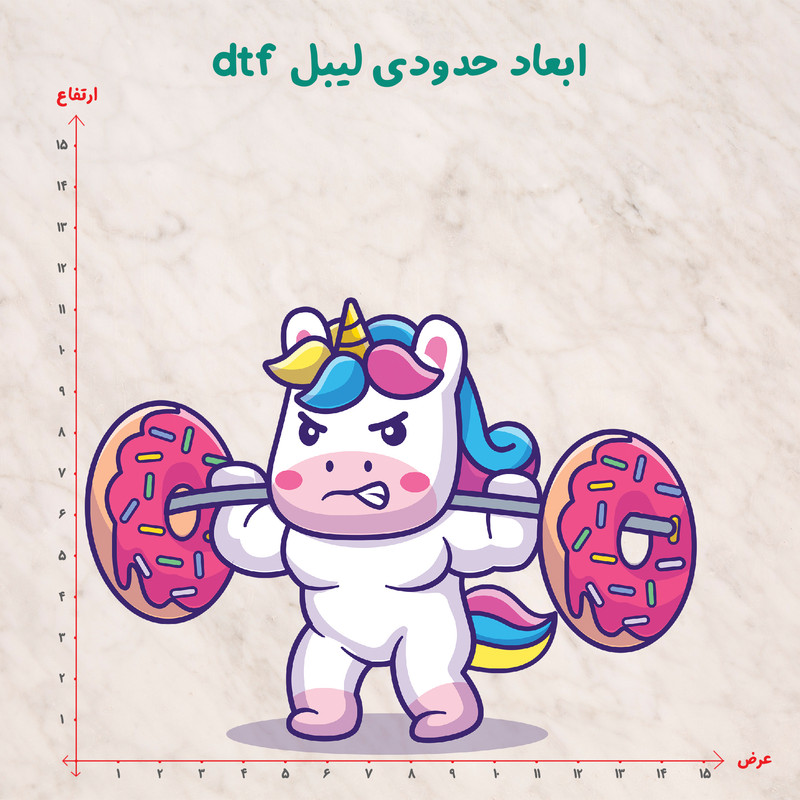 قیمت و خرید استیکر پارچه و لباس مدل dtf طرح یونیکورن کد H15.908 مجموعه 4 عددی