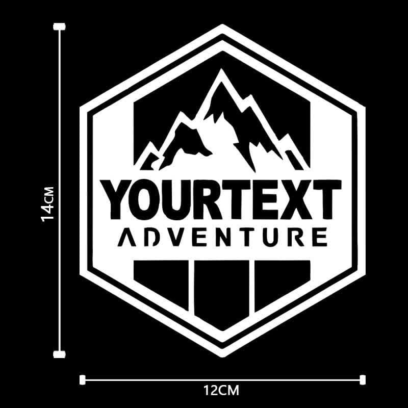 قیمت و خرید برچسب خودرو طرح کوه کد K4500