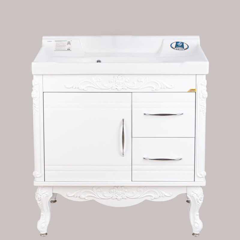 قیمت و خرید ست کابینت و روشویی نوین سرام مدل کویینتو 80 به همراه آینه باکس