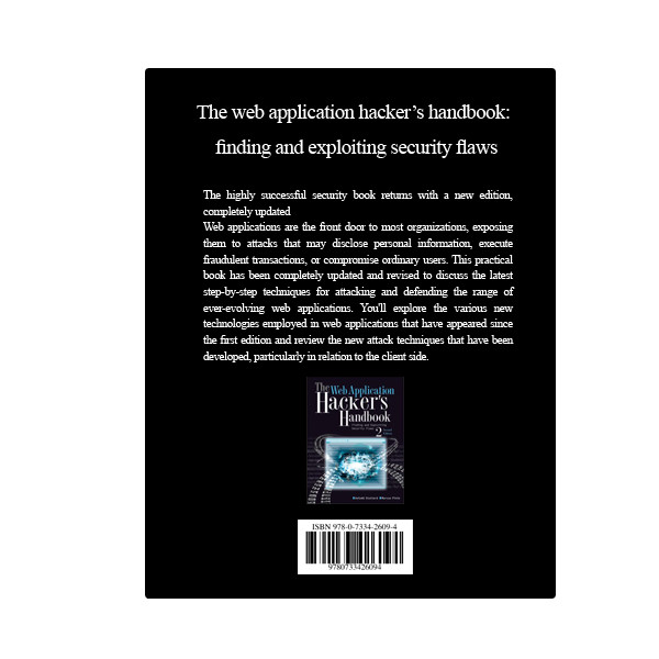 قیمت و خرید کتاب The Web Application Hacker S Handbook Finding And Exploiting Security Flaws