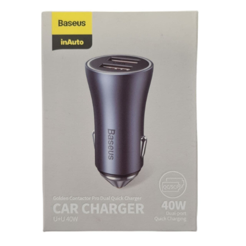 قیمت و خرید شارژر فندکی باسئوس مدل CCJD-A0G