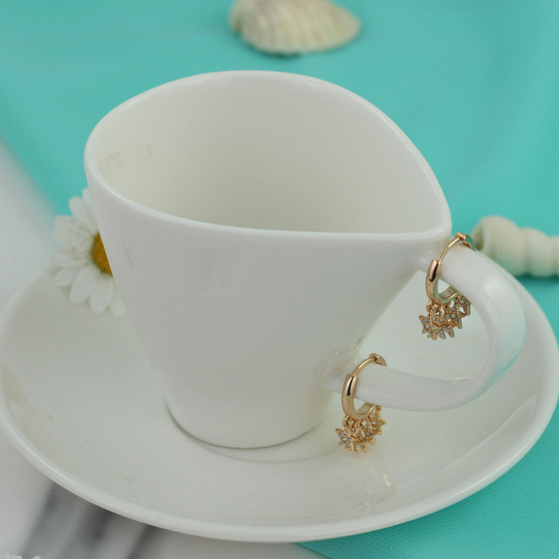 قیمت و خرید گوشواره زنانه ژوپینگ مدل ستاره کد U372