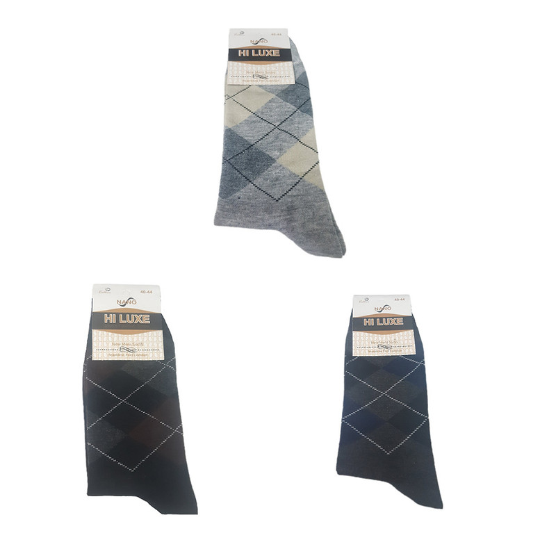 قیمت و خرید جوراب مردانه کد E0185 بسته 3 عددی