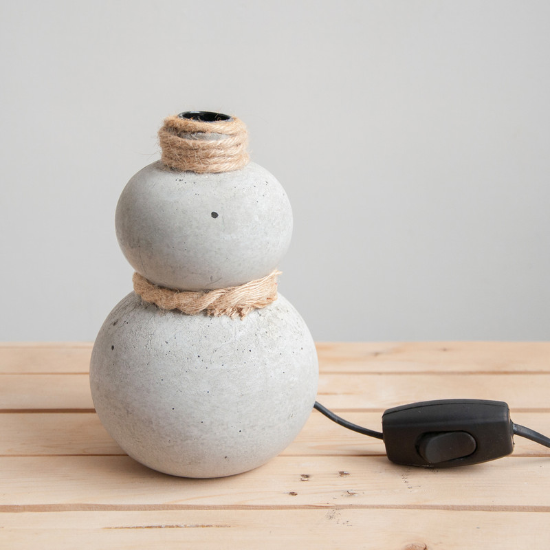 قیمت و خرید آباژور رومیزی مدل آدم برفی