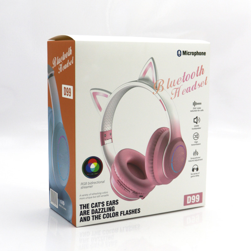 قیمت و خرید هدفون بلوتوثی مدل گربه ای کد YPBF-D99