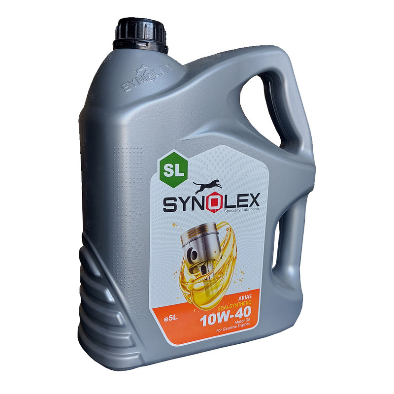 قیمت و خرید روغن موتور سینولکس مدل 10W-40 SL حجم 5 لیتر