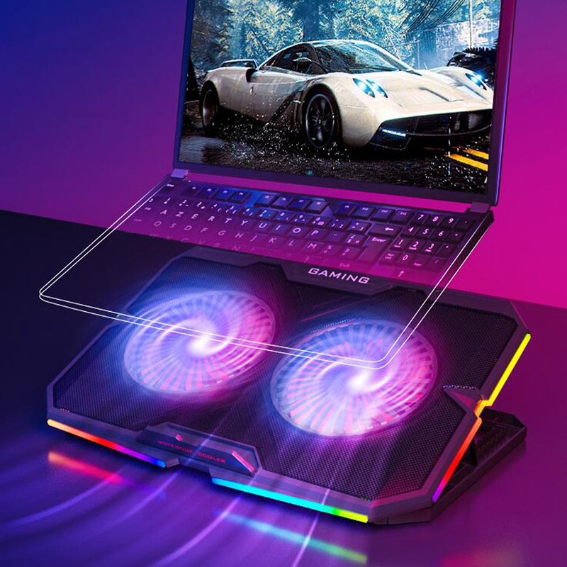 قیمت و خرید پایه خنک کننده لپ تاپ مدل Gt50 Rgb