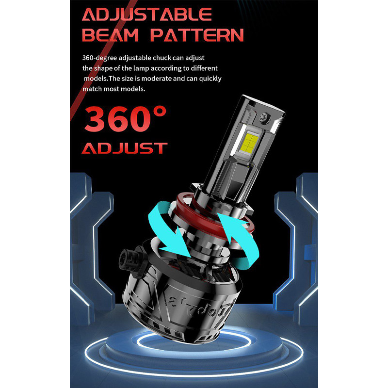 قیمت و خرید هدلایت لامپ خودرو توبیز مدل TF150 پایه H7 بسته دو عددی