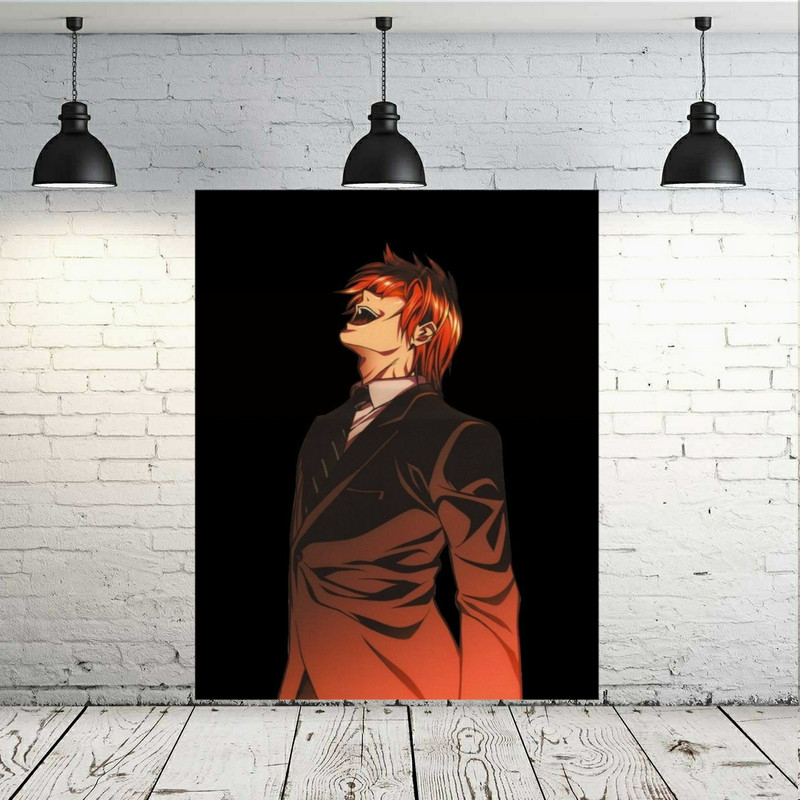 قیمت و خرید پوستر دیواری طرح انیمه دفترچه مرگ مدل SDP6521