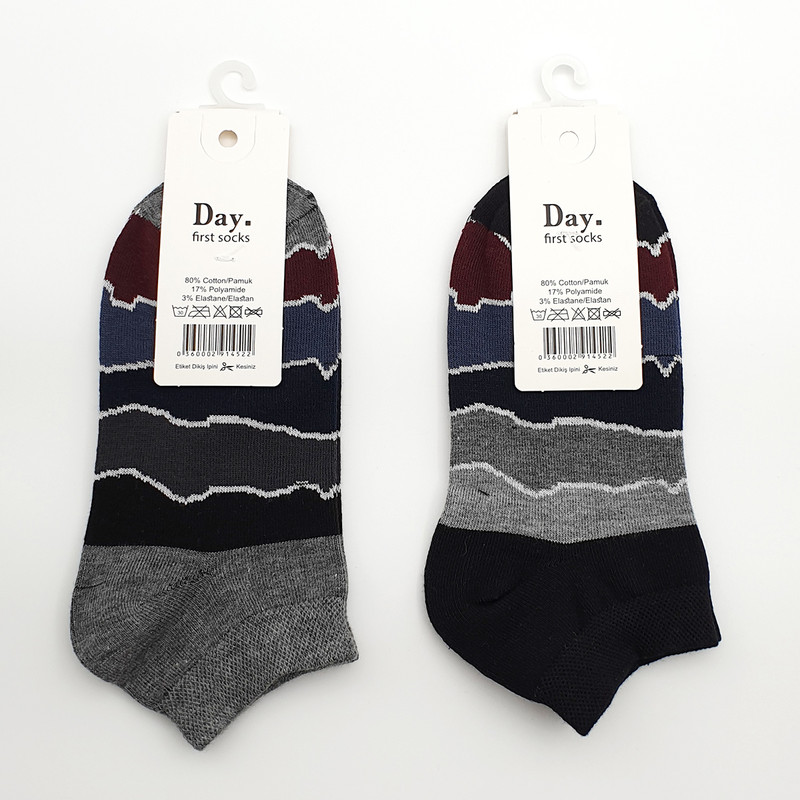 مشخصات، قیمت و خرید جوراب زنانه مدل موج JB147-BkGr بسته 2 عددی | دیجی‌کالا