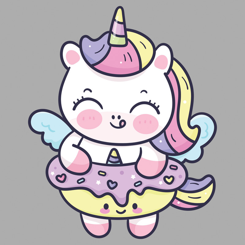 قیمت و خرید استیکر پارچه و لباس مدل dtf طرح یونیکورن کد H20.780 مجموعه 3 عددی