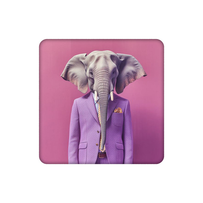 قیمت و خرید زیرلیوانی طرح فیل شیک پوش کد 7837953