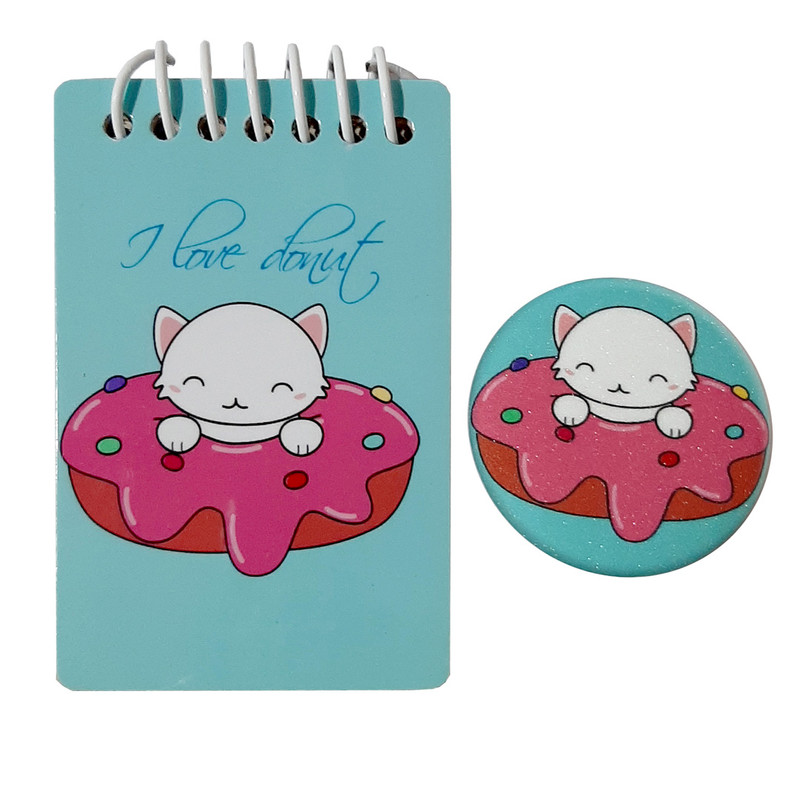 قیمت و خرید دفترچه یادداشت مدل شیرینی به همراه پیکسل