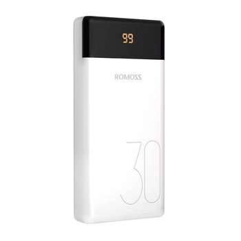 قیمت و خرید پاوربانک روموس مدل PLT-30 ظرفیت 30000 میلی آمپر ساعت