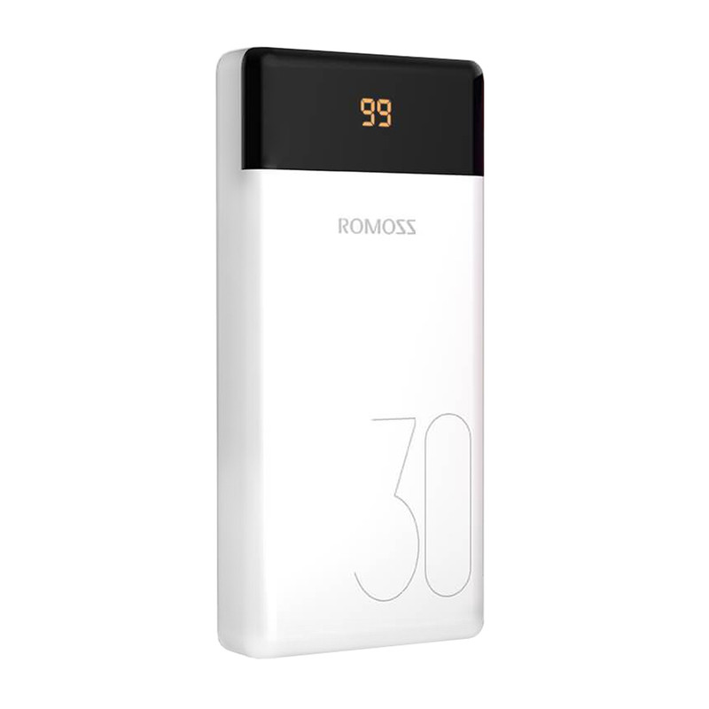 قیمت و خرید پاوربانک روموس مدل PLT-30 ظرفیت 30000 میلی آمپر ساعت