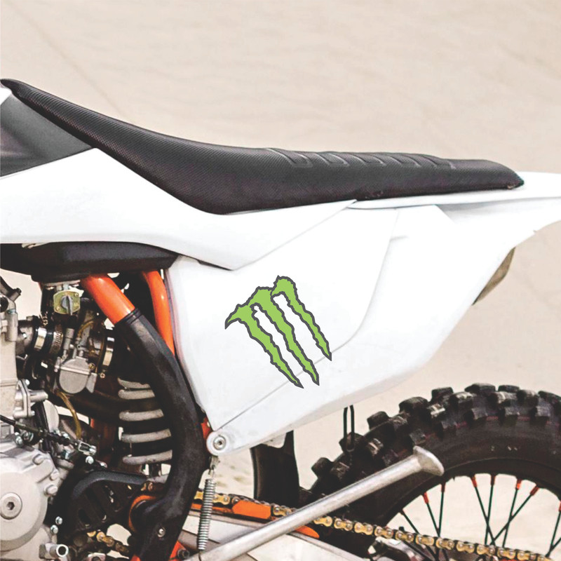 قیمت و خرید استیکر خودرو روبینزو مدل S121 طرح مونستر مجموعه 2 عددی