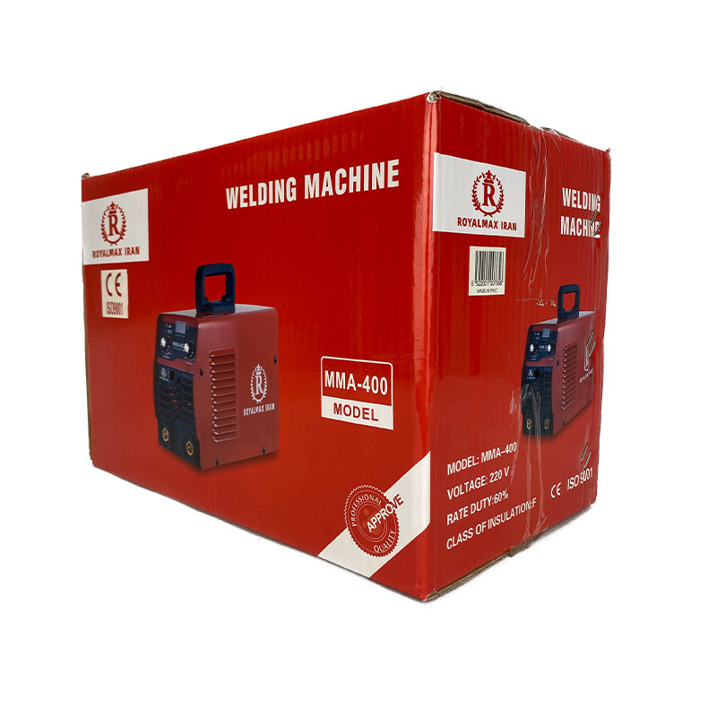 قیمت و خرید اینورتر جوشکاری 400 آمپر رویال مکس مدل NEW MMA-400