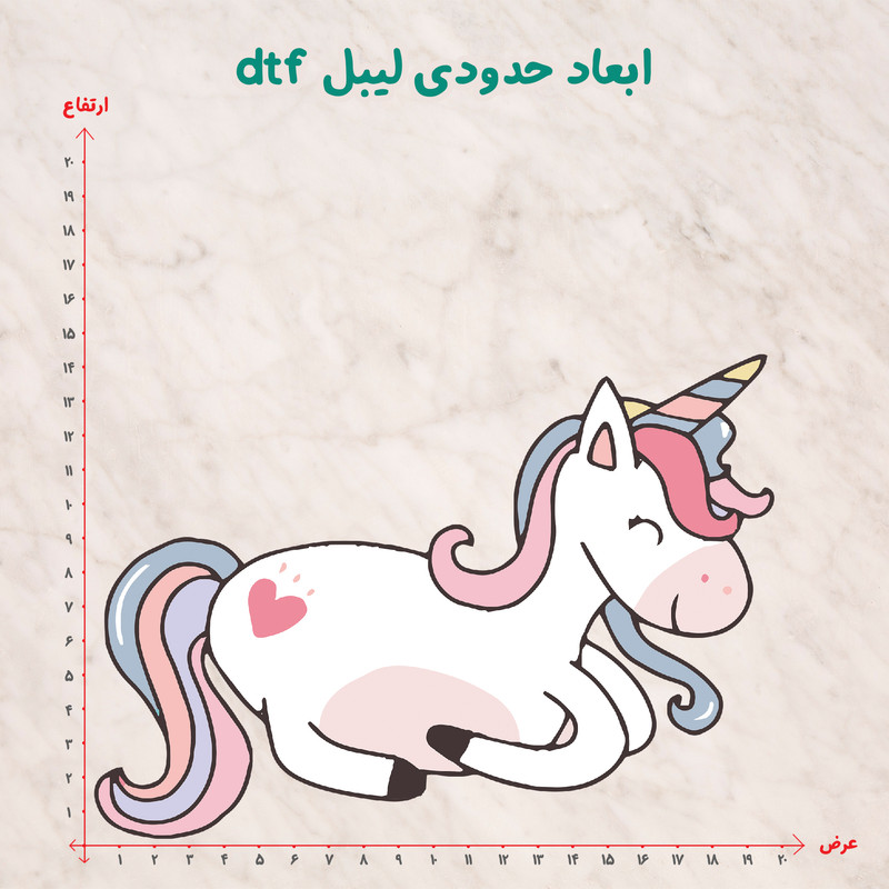 قیمت و خرید استیکر پارچه و لباس مدل dtf طرح یونیکورن کد H20.652 مجموعه 3 عددی
