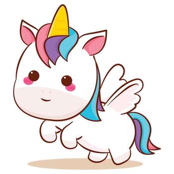 قیمت و خرید استیکر پارچه و لباس مدل dtf طرح یونیکورن کد H15.555 مجموعه 4 عددی