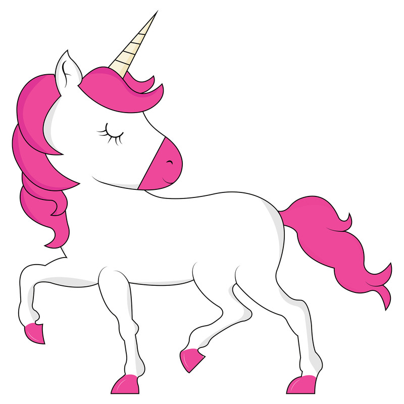 قیمت و خرید استیکر پارچه و لباس مدل dtf طرح یونیکورن کد H15.786 مجموعه 4 عددی