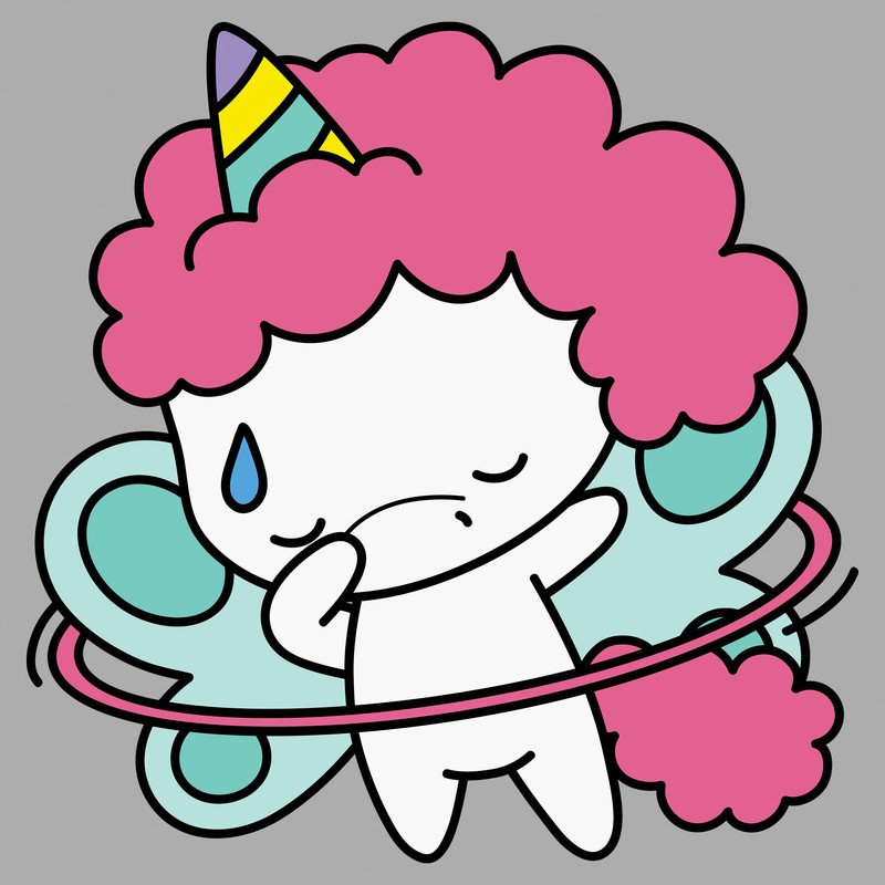 قیمت و خرید استیکر پارچه و لباس مدل dtf طرح یونیکورن کد H20.594 مجموعه 3 عددی