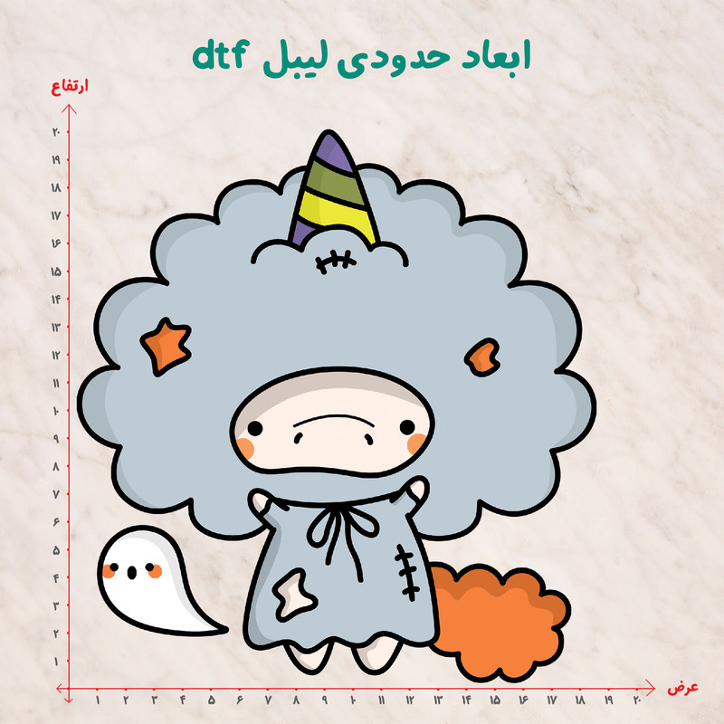 قیمت و خرید استیکر پارچه و لباس مدل dtf طرح یونیکورن کد H20.581 مجموعه 3 عددی