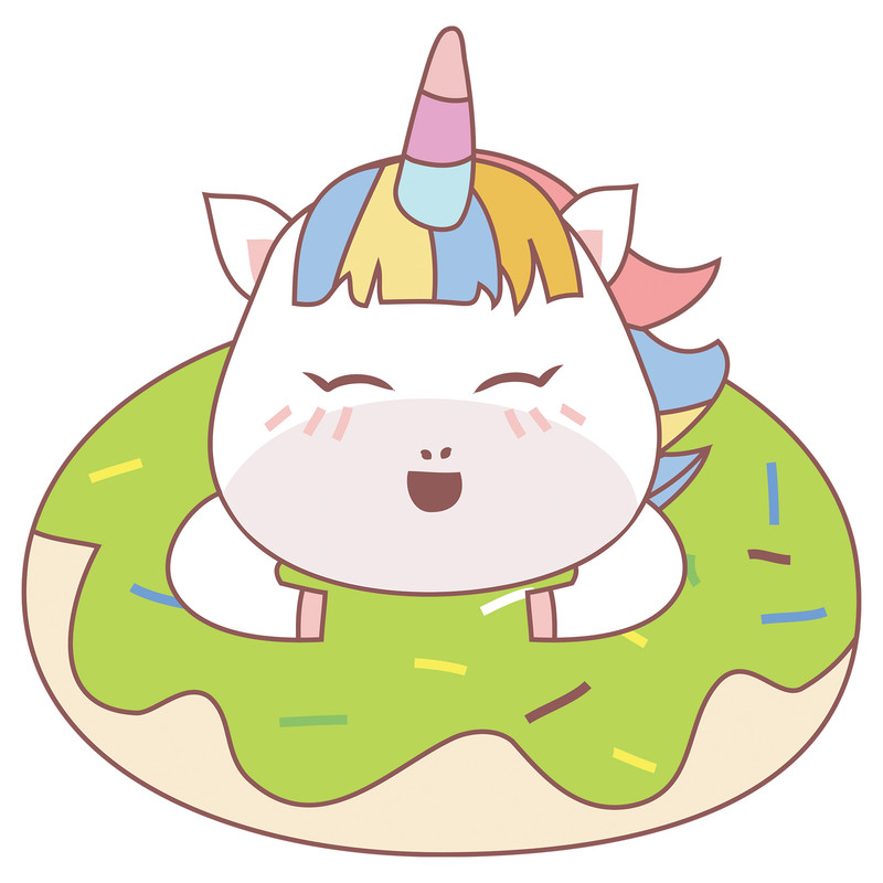 قیمت و خرید استیکر پارچه و لباس مدل dtf طرح یونیکورن کد H20.175 مجموعه 3 عددی