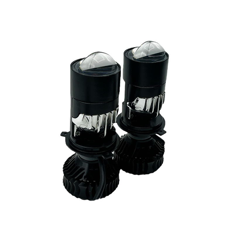 قیمت و خرید هدلایت لامپ خودرو لنز دار مدل SAM LENS پایه H4 بسته دو عددی