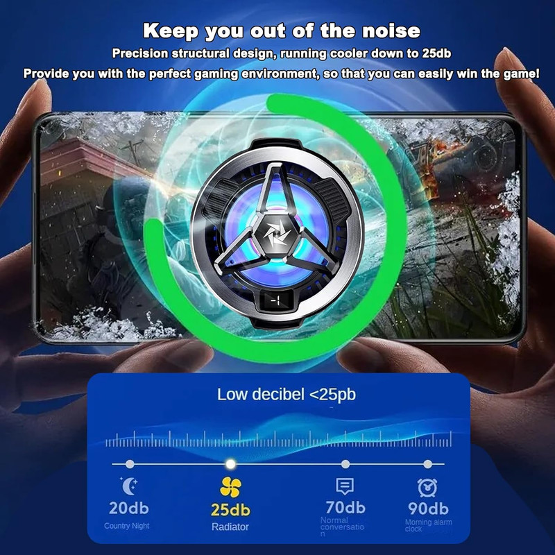 قیمت و خرید فن خنک کننده گوشی موبایل مدل SL05