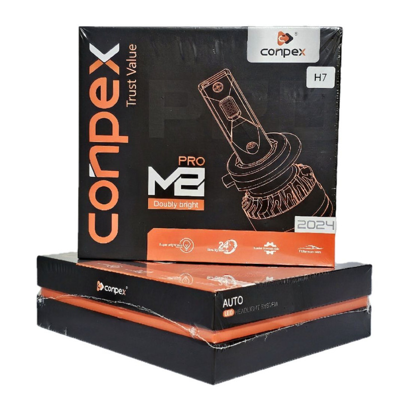 قیمت و خرید هدلایت کانپکس مدل M8PRO 2024 پایه H7 بسته دو عددی