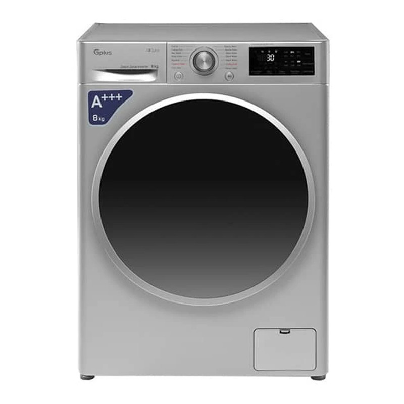 قیمت و خرید ماشین لباسشویی اتوماتیک جی پلاس مدل GWM-M870S ظرفیت 8 کیلوگرم