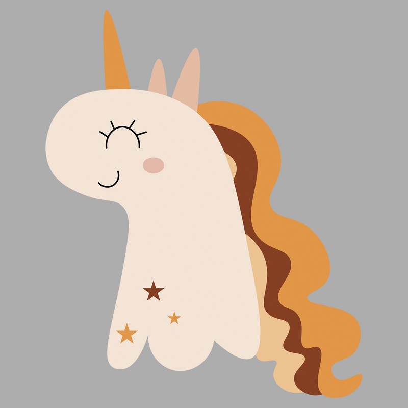 قیمت و خرید استیکر پارچه و لباس مدل dtf طرح یونیکورن کد H20.320 مجموعه 3 عددی