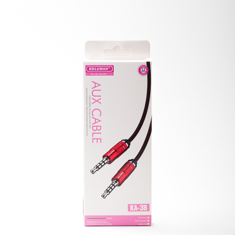 قیمت و خرید کابل AUX کلومن مدل KA - 38 طول یک متر