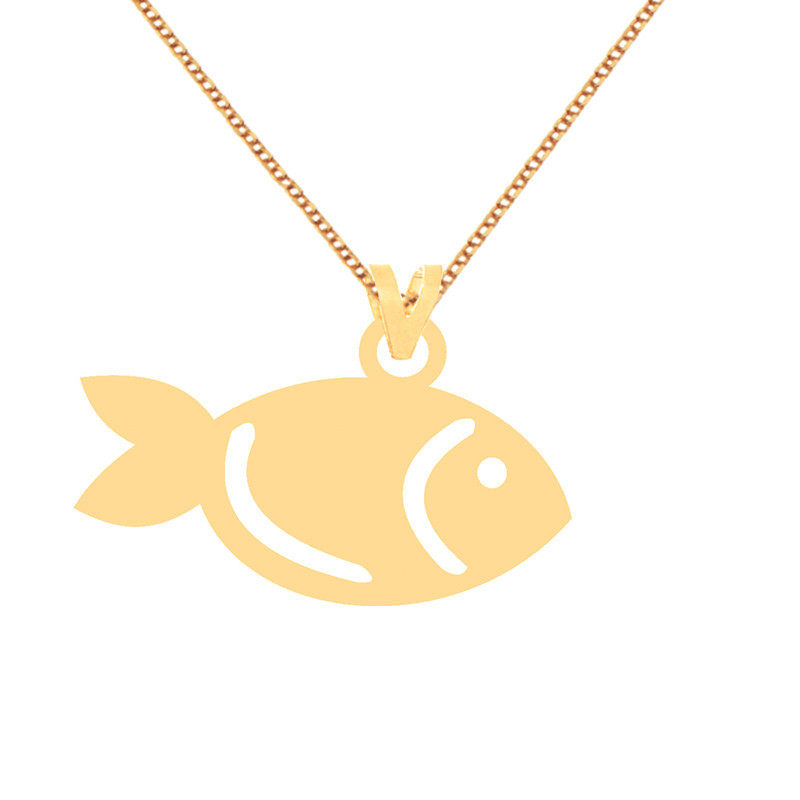 قیمت و خرید گردنبند طلا 18 عیار زنانه الن نار مدل N70775