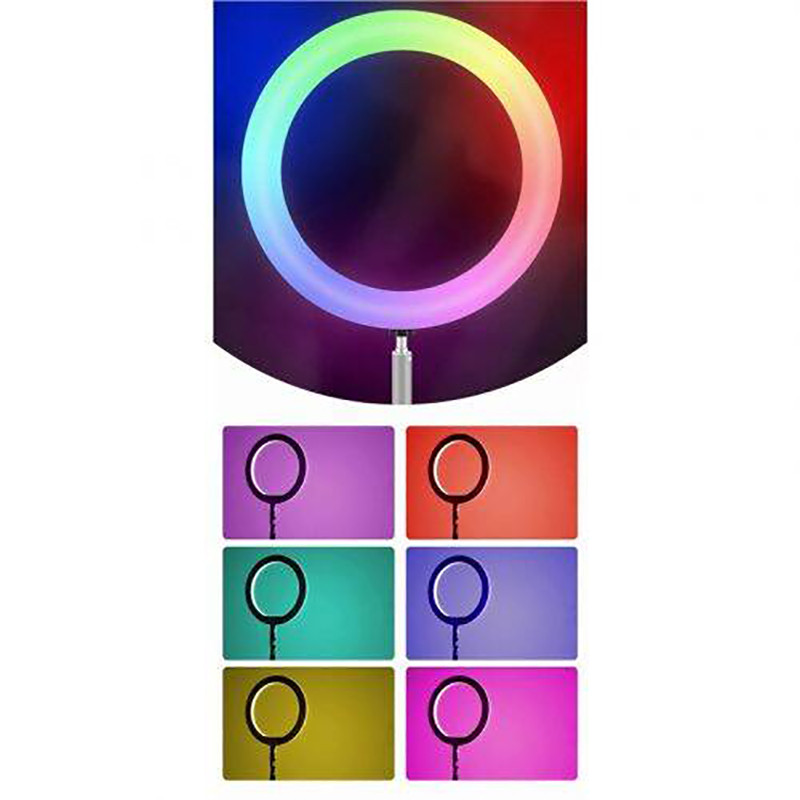 قیمت و خرید رینگ لایت مدل LJJ-30RGB