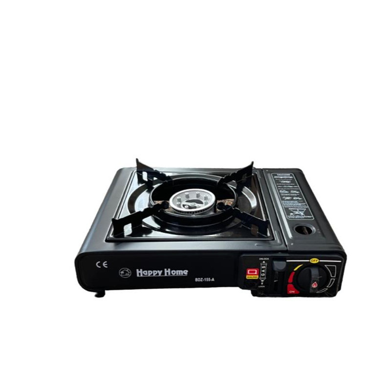 قیمت و خرید اجاق سفری هپی هوم مدل BDZ 155a به همراه کپسول گاز بسته دو عددی