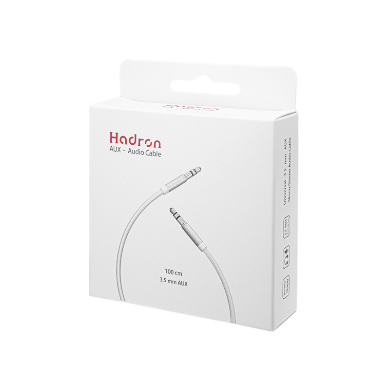 قیمت و خرید کابل AUX هادرون مدل HTC-AX1 طول 1 متر
