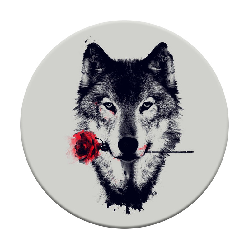 قیمت و خرید زیر لیوانی مدل گرگ کد 350