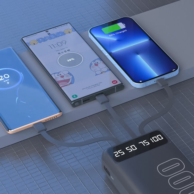 قیمت و خرید پاوربانک پی زد ایکس مدل C166 ظرفیت 45000 میلی آمپر ساعت