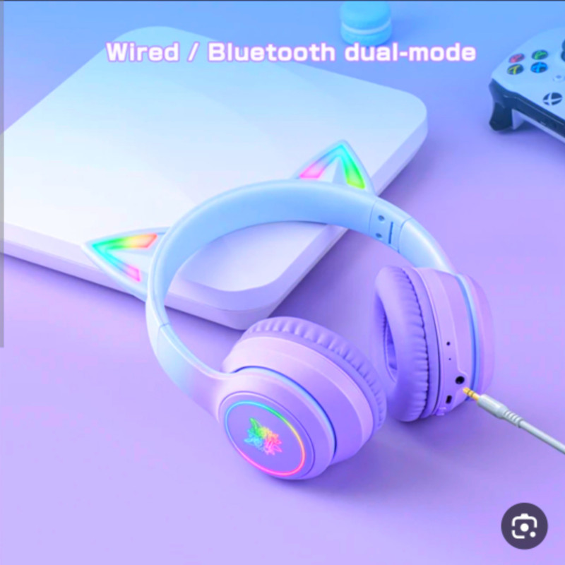 قیمت و خرید هدفون بلوتوثی مدل STN-07 طرح Cat