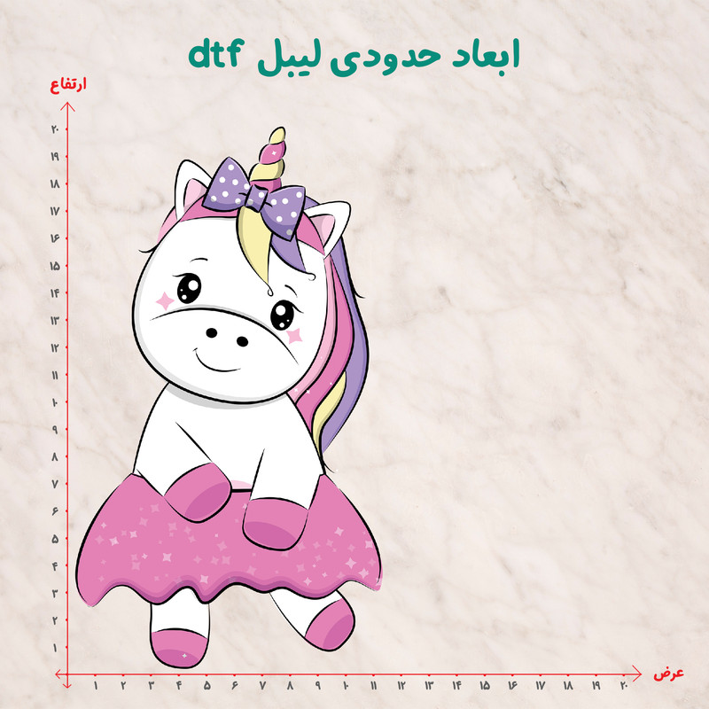 قیمت و خرید استیکر پارچه و لباس مدل dtf طرح یونیکورن کد H20.684 مجموعه 3 عددی
