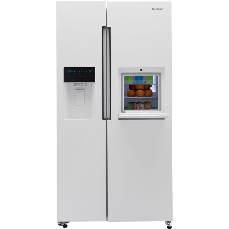 قیمت و خرید یخچال و فریزر ساید بای ساید 27 فوت اسنوا مدل SN8-2261SW